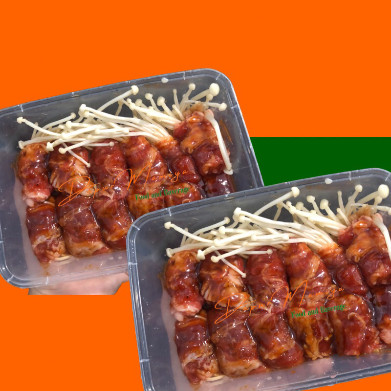 Jual BBQ Beef Enoki (Sudah Di marinasi) | Shopee Indonesia