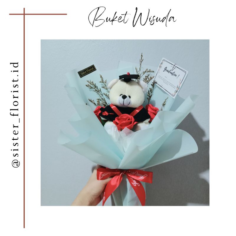 Jual SF020 BUKET WISUDA / KADO WISUDA / BUKET BUNGA / BONEKA WISUDA ...