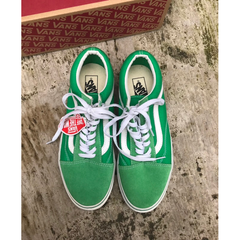Jual VANS Old Skool Green (Original) | Shopee Indonesia