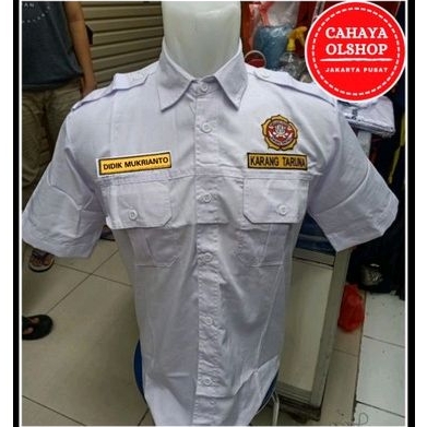 Jual KEMEJA KARANG TARUNA / BAJU KARANG TARUNA / SERAGAM KATAR PREMIUM ...