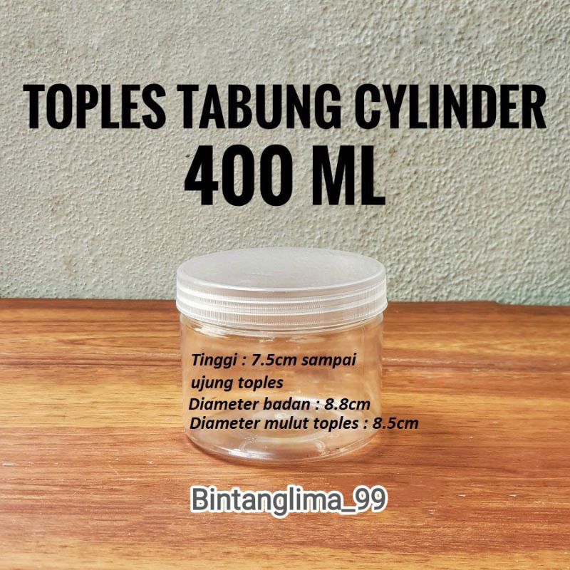 Jual TOPLES TABUNG CYLINDER 400ML | Shopee Indonesia