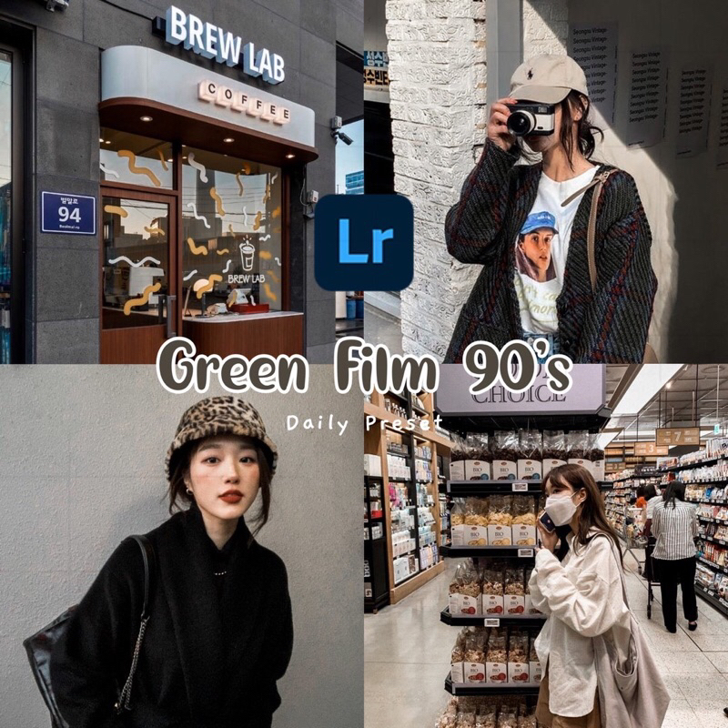 Jual PRESET LIGHTROOM - GREEN FILM 90’s | Shopee Indonesia