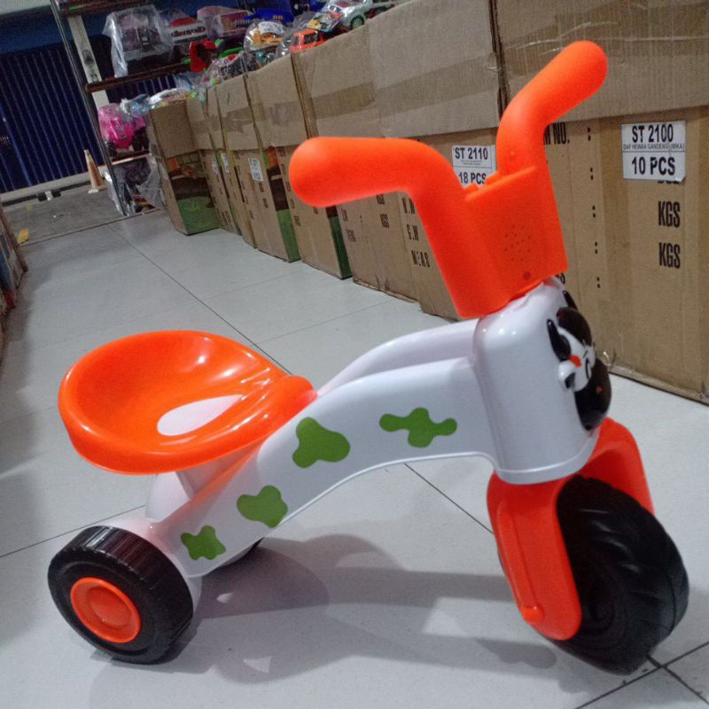Jual Murah berkualitas/ Mainan sepeda roda tiga/sepeda model sapi musik ...