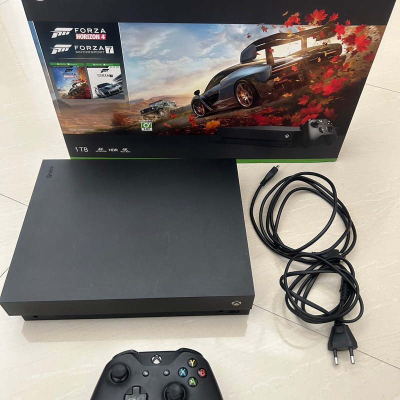 Jual xbox one x hitam 1 tb fullset tanpa game | Shopee Indonesia