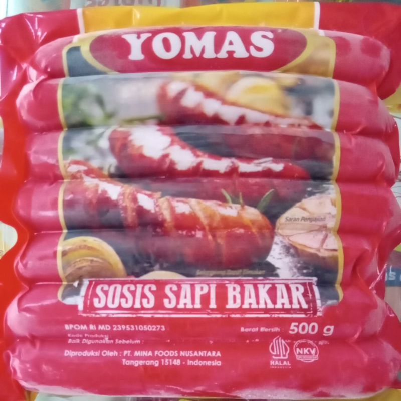 Jual Sosis Yomas 500gr Bogor Frozen | Shopee Indonesia