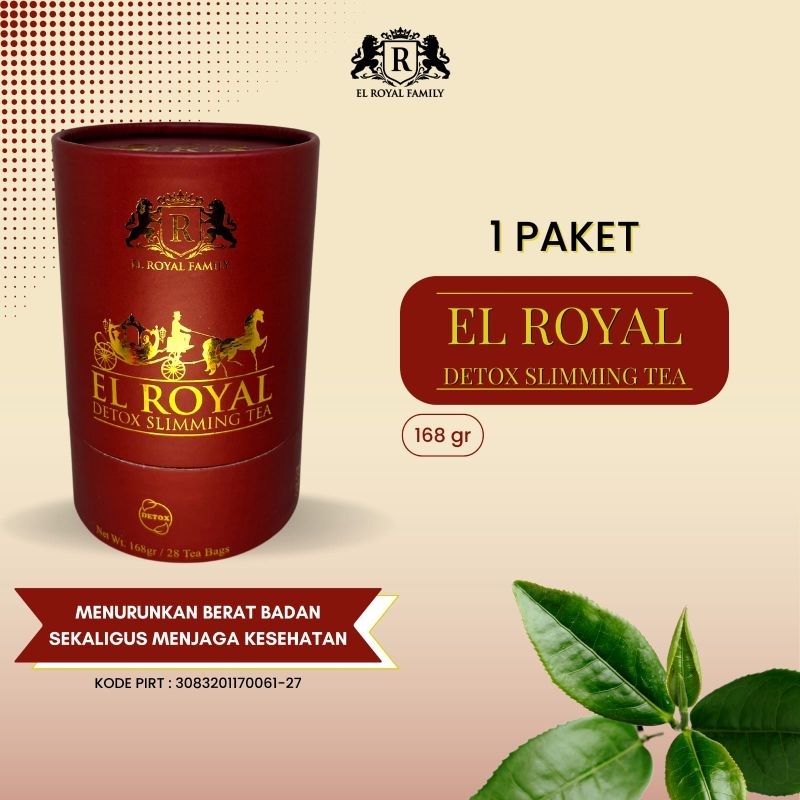 Jual EL ROYAL DETOX SLIMMING TEA - Teh Detox 1 Paket Original Sehat | Shopee Indonesia