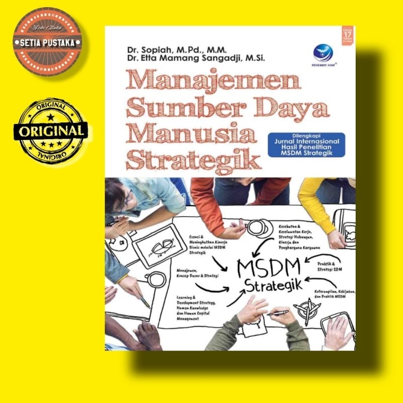 Jual Manajemen Sumber Daya Manusia Strategik - Sopiah - Penerbit Andi | Shopee Indonesia