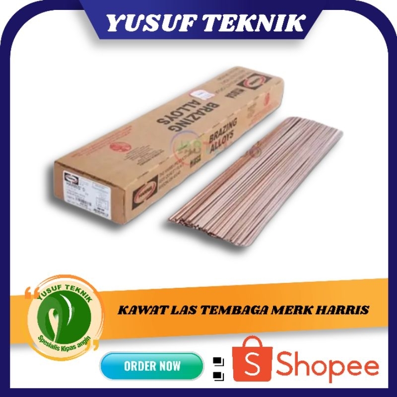 Jual PERAK LAS TEMBAGA/KAWAT LAS TEMBAGA MERK STARMEC PANJANG 45 ...