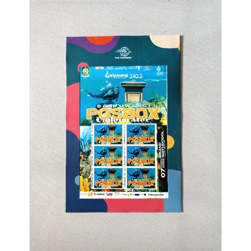 Jual Prangko perangko PRISMA Watudodol, Postbox Underwater RARE LANGKA ...