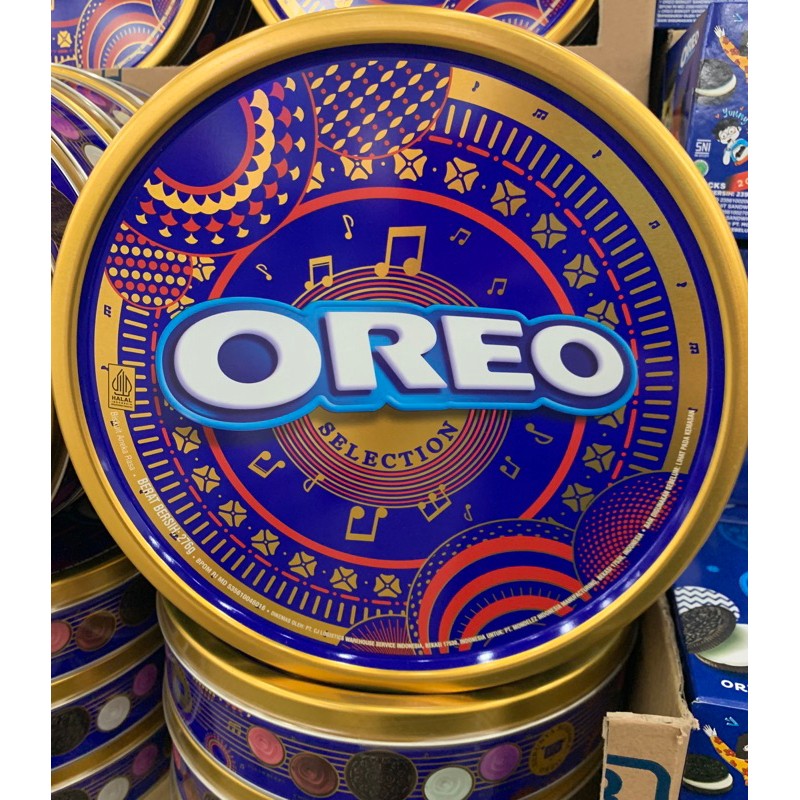 Jual OREO SELECTION KALENG EXCLUSIVE SALTED CARAMEL FLAVOR 285 GR ...