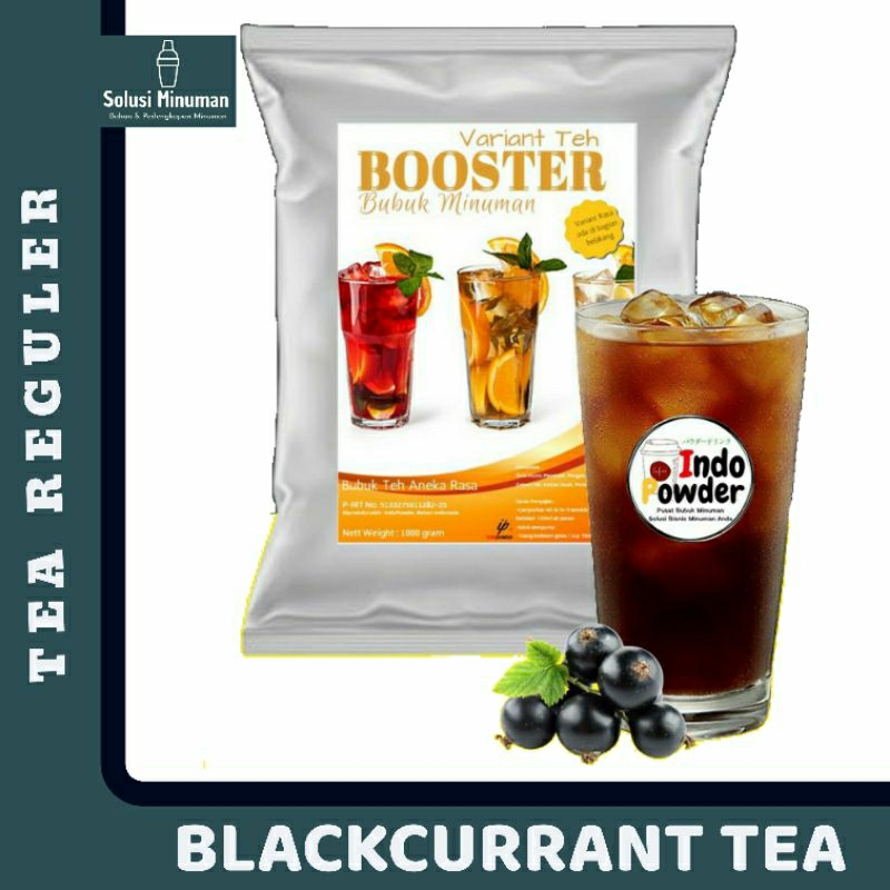 Jual Promo Bubuk Minuman Booster Rasa Blackcurrant Tea 1Kg Minuman Teh ...