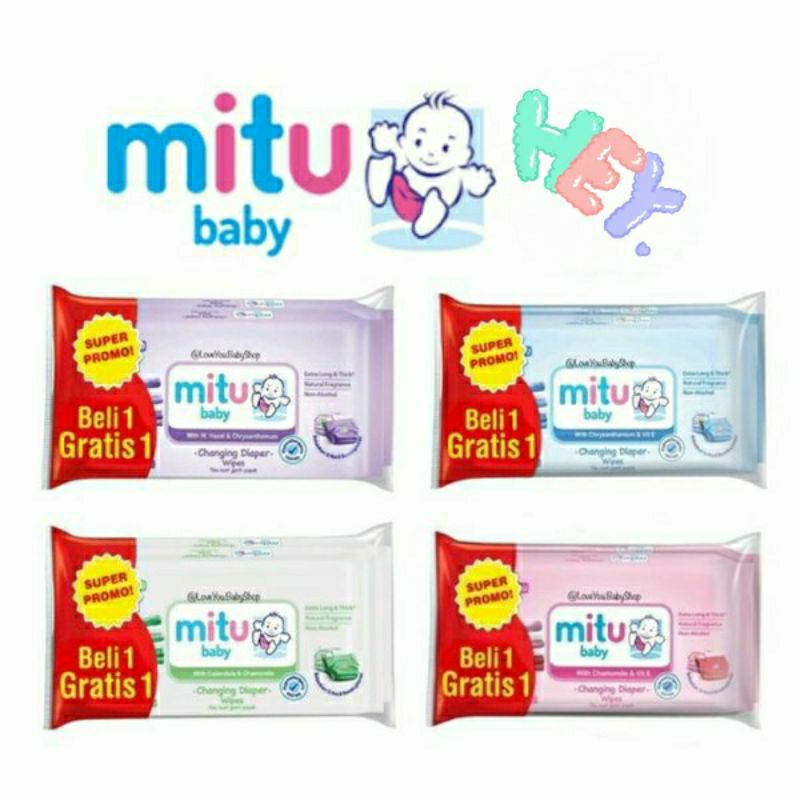 Jual Mitu Tisu Basah - Tissue Basah 50sheet - 1pack isi 2 | Shopee ...