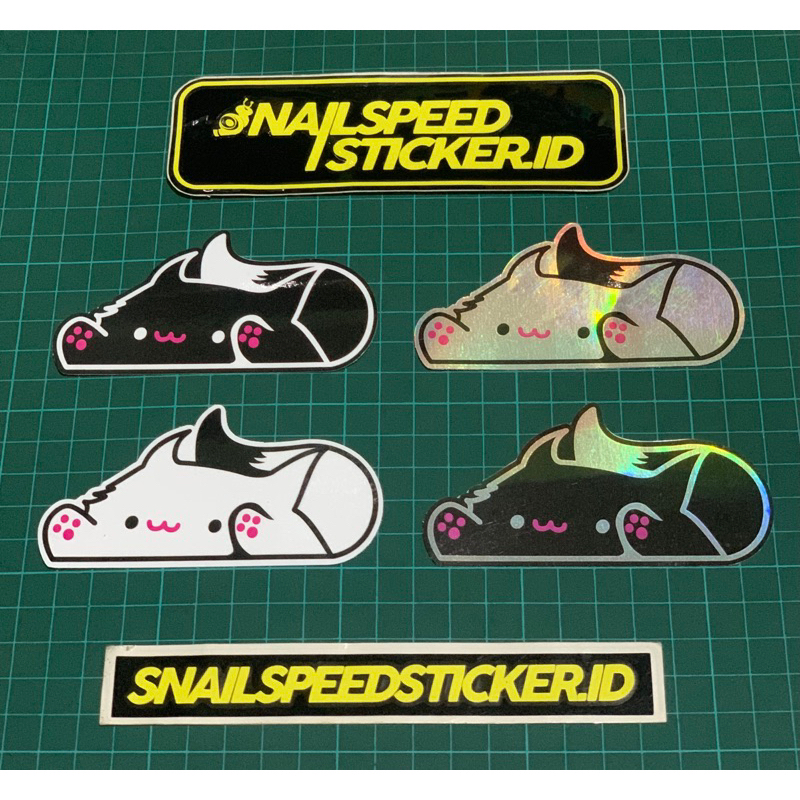 Jual sticker printing bongo fox meme lucu cat kucing 10x5 cm | Shopee ...