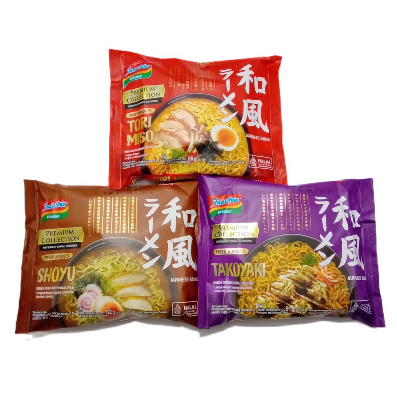 Jual Indomie Ramen miso Japanese Shoyu, Takoyaki, Tori Miso Viral ...