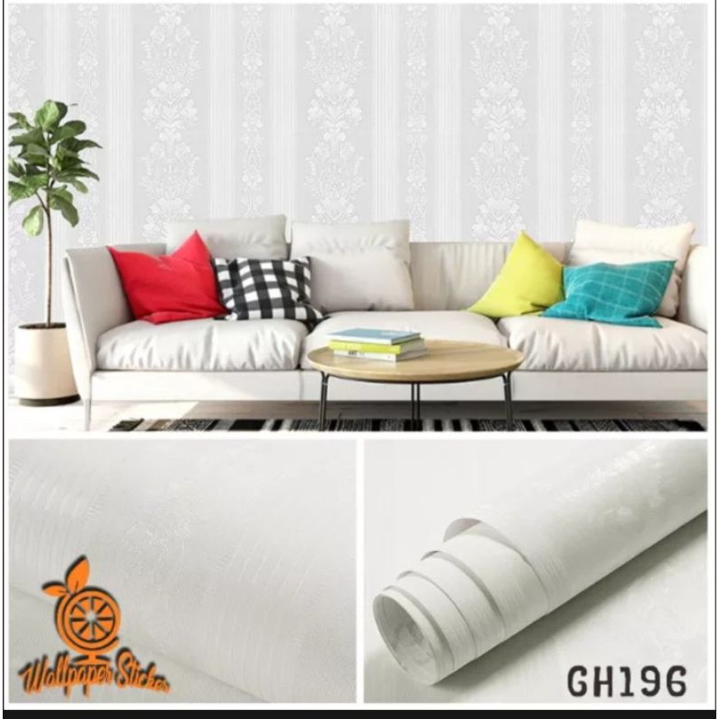 Jual Wallpaper dinding sticker 45cmx 10m wallsticker embos karakter ...