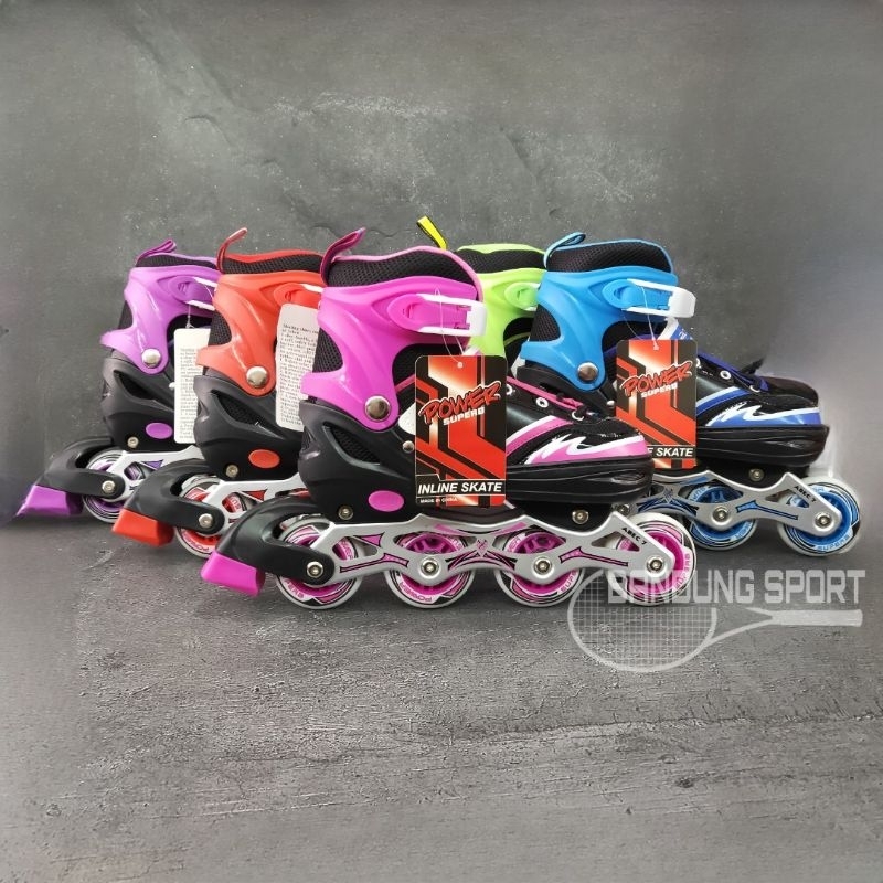 Jual Sepatu Roda Power Spin / Sepatu Roda Power Super B Anak Dan Dewasa ...