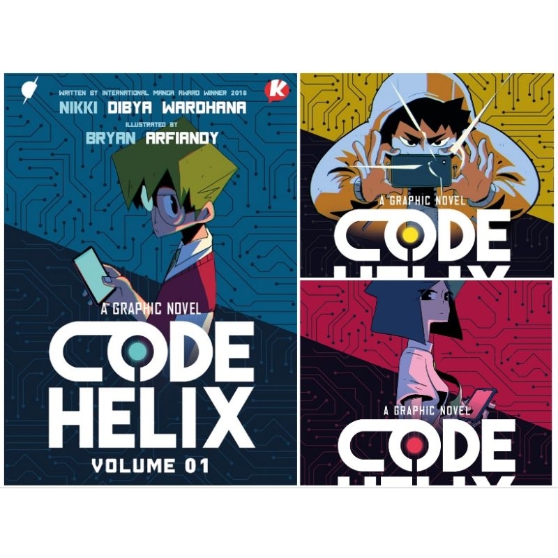 Jual (Koloni) (Original, Sege) Komik Code Helix vol 1 2 3 - Nikki Dibya ...