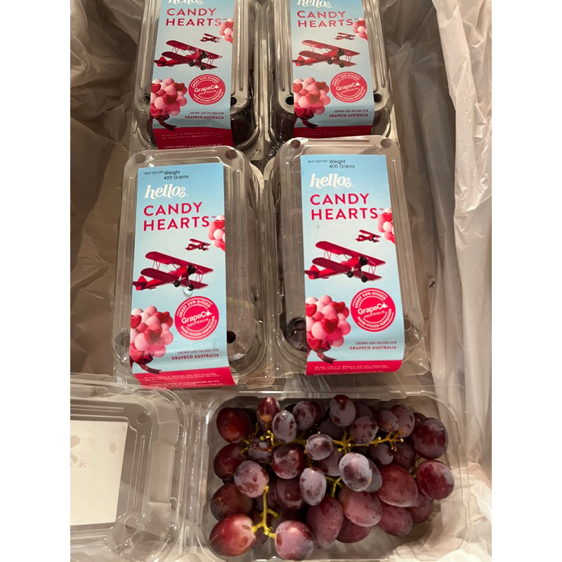 Jual anggur Merah atau red grapes import Anggur Candy manis kaya permen ...
