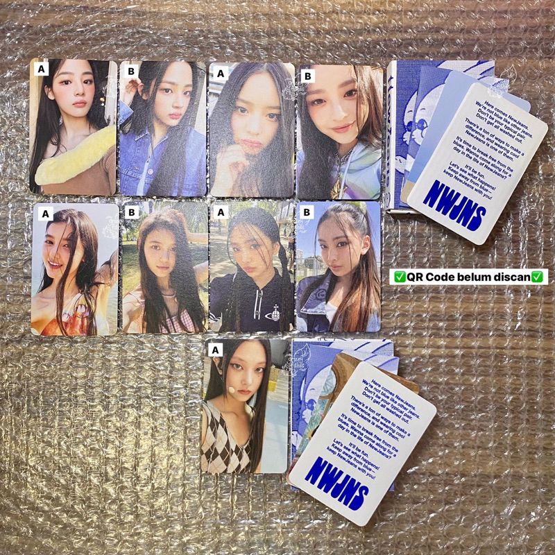 Jual NewJeans New Jeans Album Weverse B C Photocard PC Hanni Danielle Hyein Haerin Minji ...