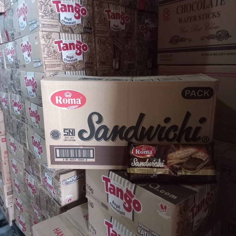 Jual Roma sandwich 157 gram 1 dus isi 42 pcs | Shopee Indonesia