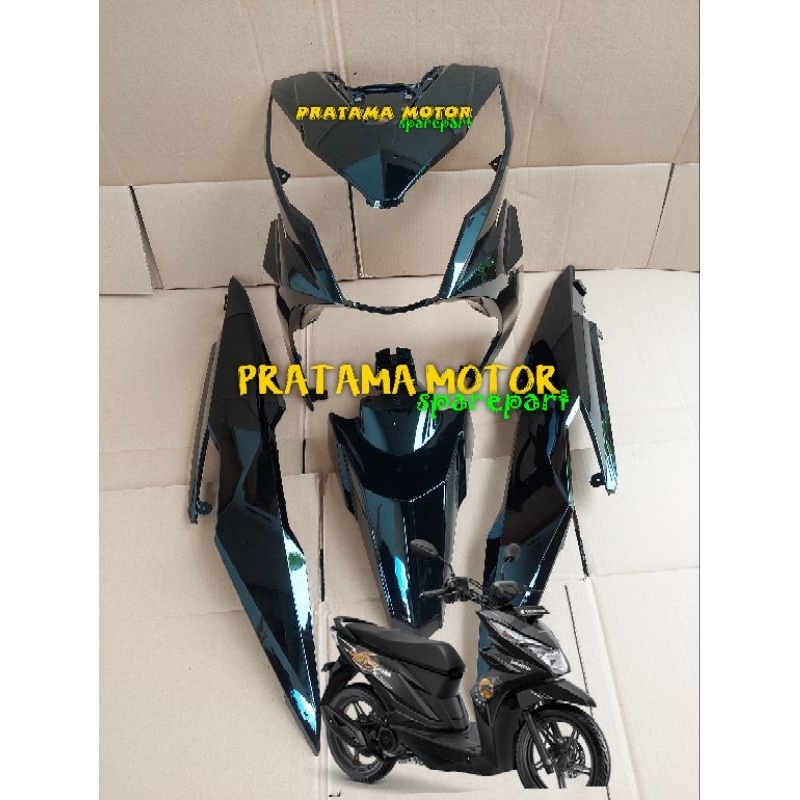 Jual FULL BODY HALUS HONDA BEAT STREET HITAM K81 2016 2017 2018 2019 ...