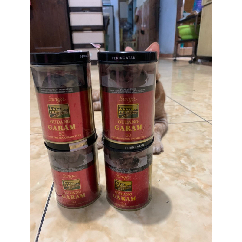 Jual Kaleng bekas rokok untuk bahan kerajinan. | Shopee Indonesia