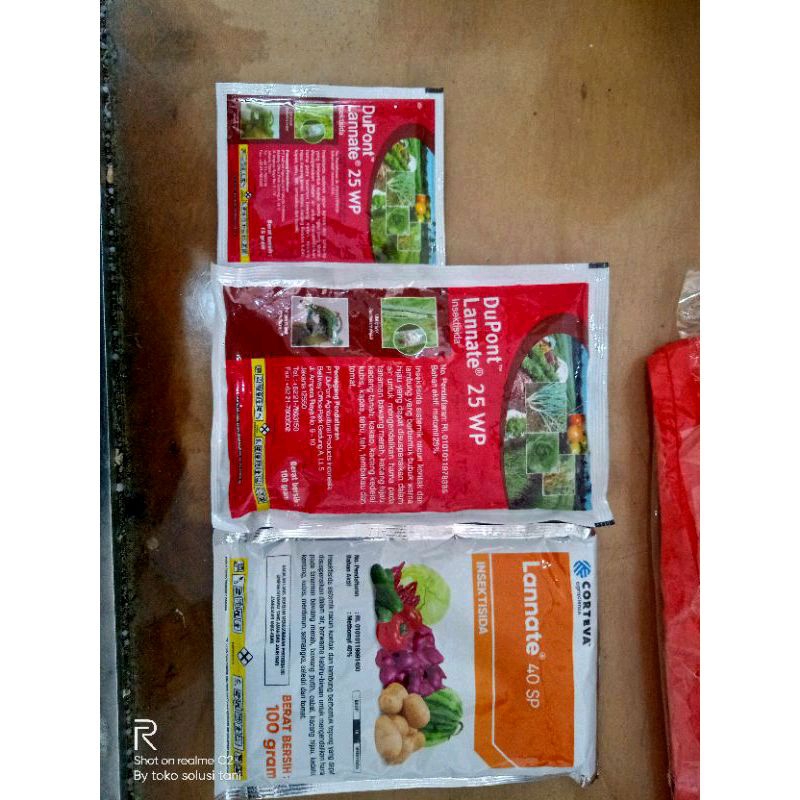 Jual Insektisida Pengendali Hama Ulat Lannate 40 sp dan Lannate 25 wp ...