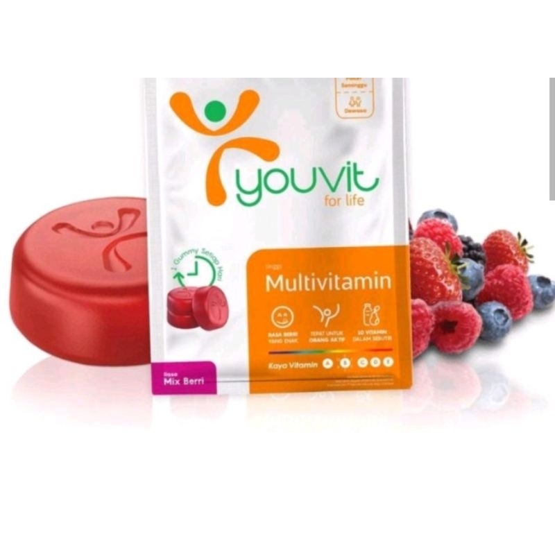 Jual Youvit multivitamin dewasa 7 Day | Shopee Indonesia