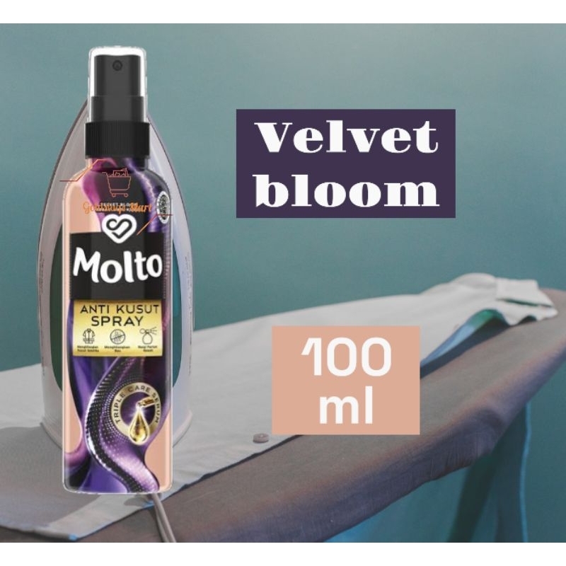 Jual GS Molto Anti Kusut Velvet Bloom Spray 100ml | Shopee Indonesia
