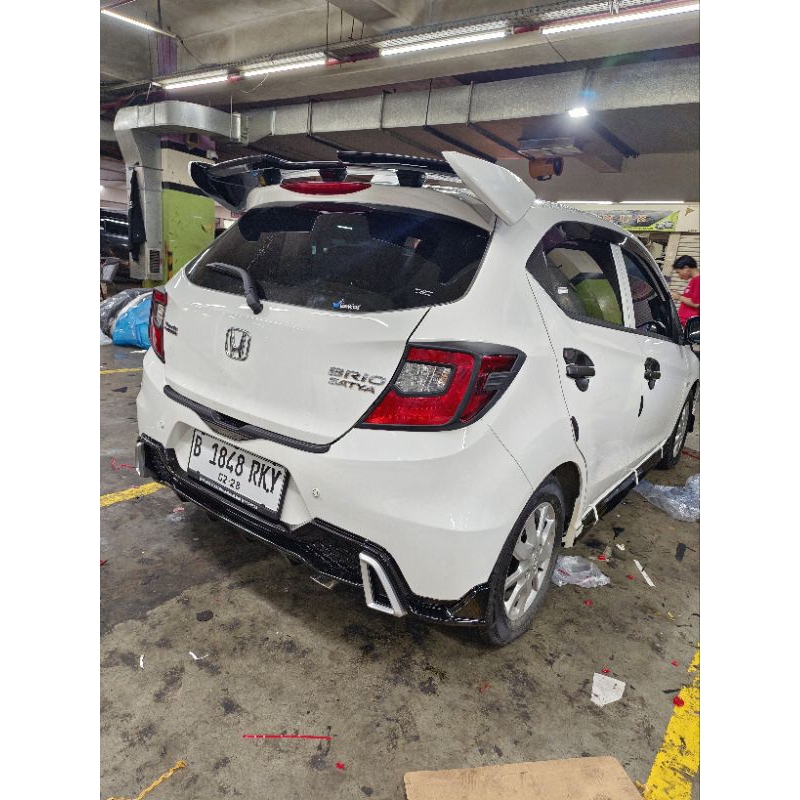 Jual wing spoiler all new brio satya model urbanite | Shopee Indonesia