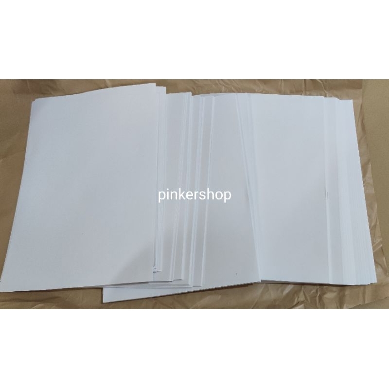 Jual Kertas art paper 120 gsm A4 isi 50 lembar/Kertas brosur tipis 120 ...
