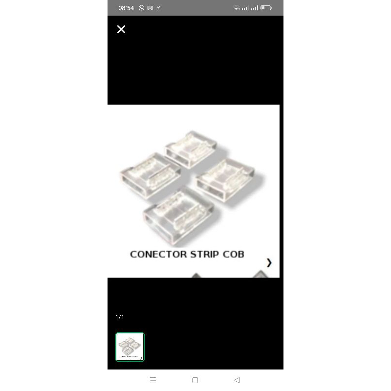 Jual connector led strip hiled tipe cob 5050 2835 120 dan 204 mata ...