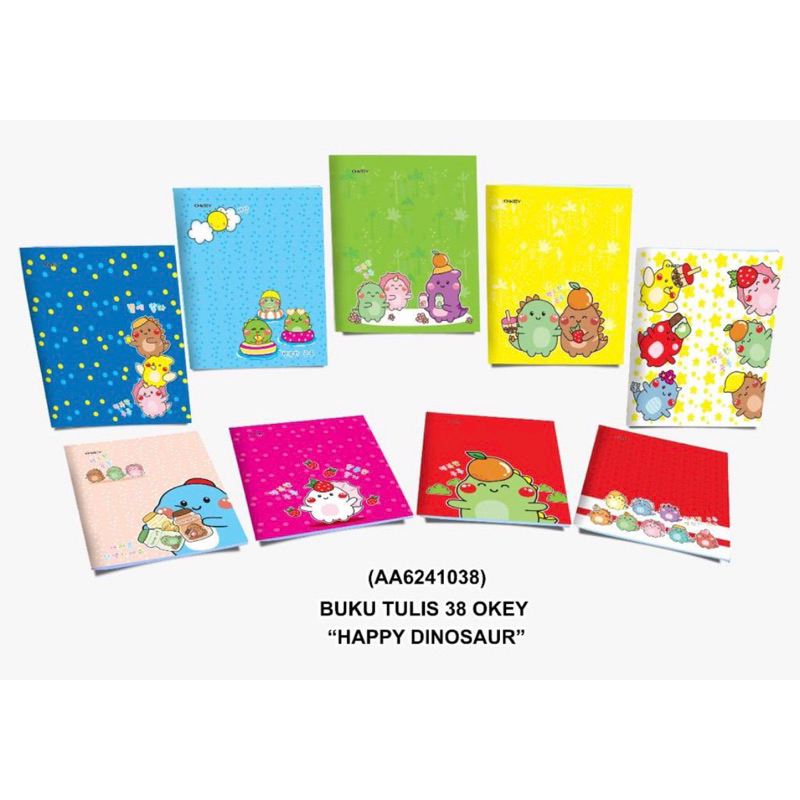 Jual BUKU TULIS 38 OKEY (1 PACK) | Shopee Indonesia