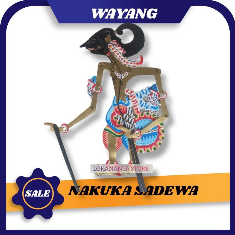Jual NAKULA SADEWA NAKULO SADEWO TOKOH WAYANG KULIT WAYANG BAHAN KERTAS ...