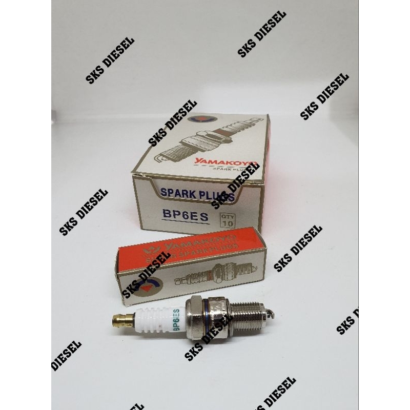 Jual BP6ES Busi Spark Plug Genset 2 tak Bensin Murni 600 sampai 9900 ...
