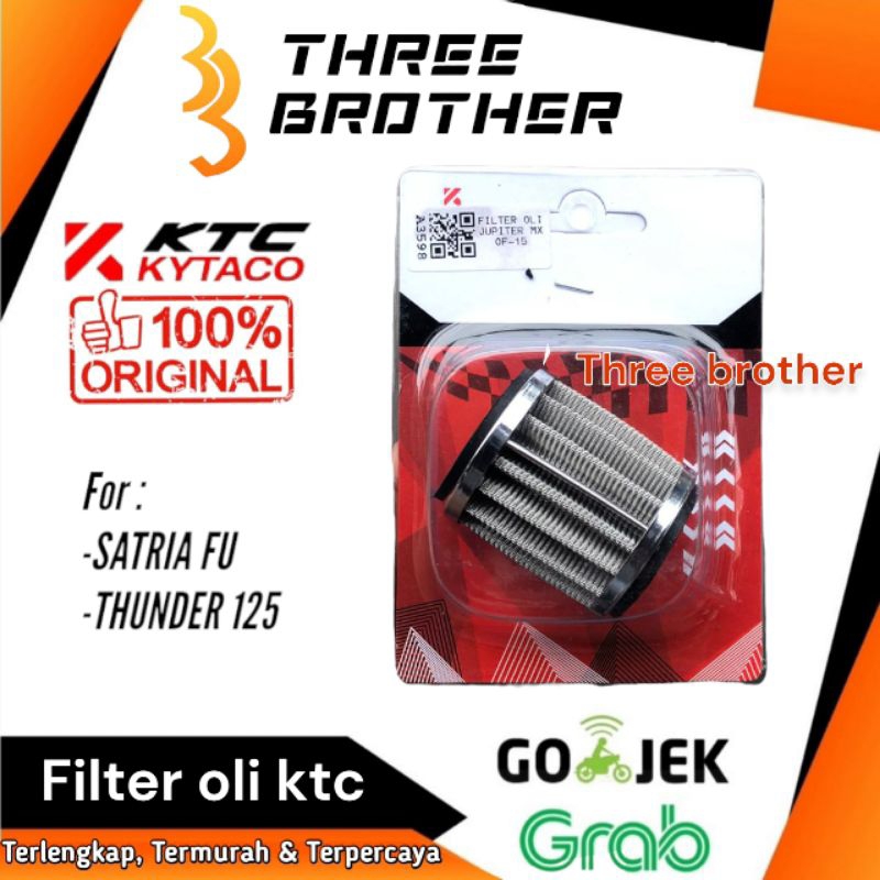 Jual Filter saringan oli racing smash shogun 125 satria fu ktc | Shopee ...