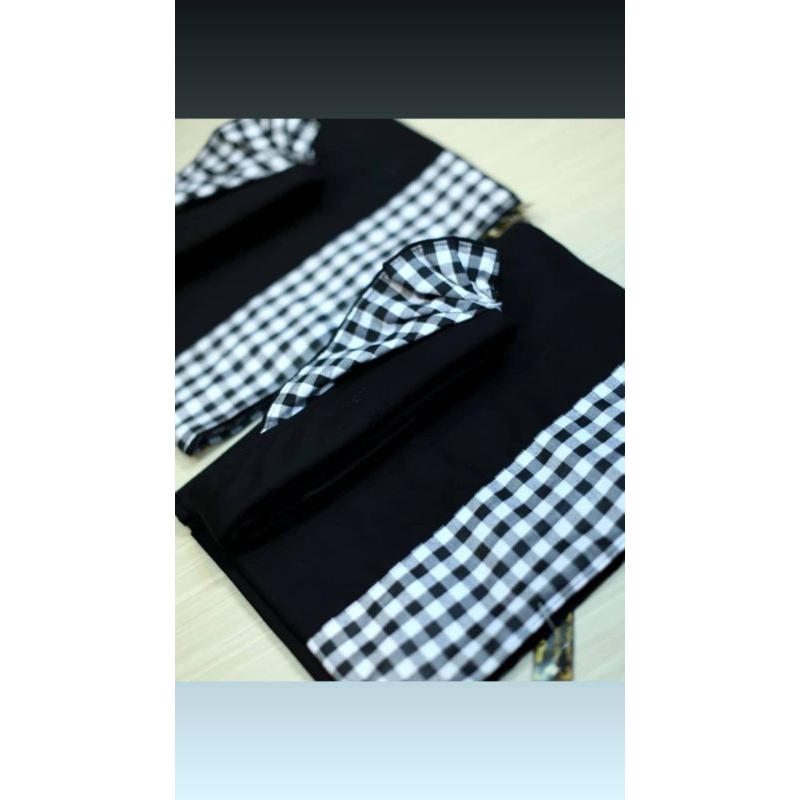 Jual SAPUT UDENG HITAM POLENG DEWASA | PAKAIAN ADAT BALI | Shopee Indonesia