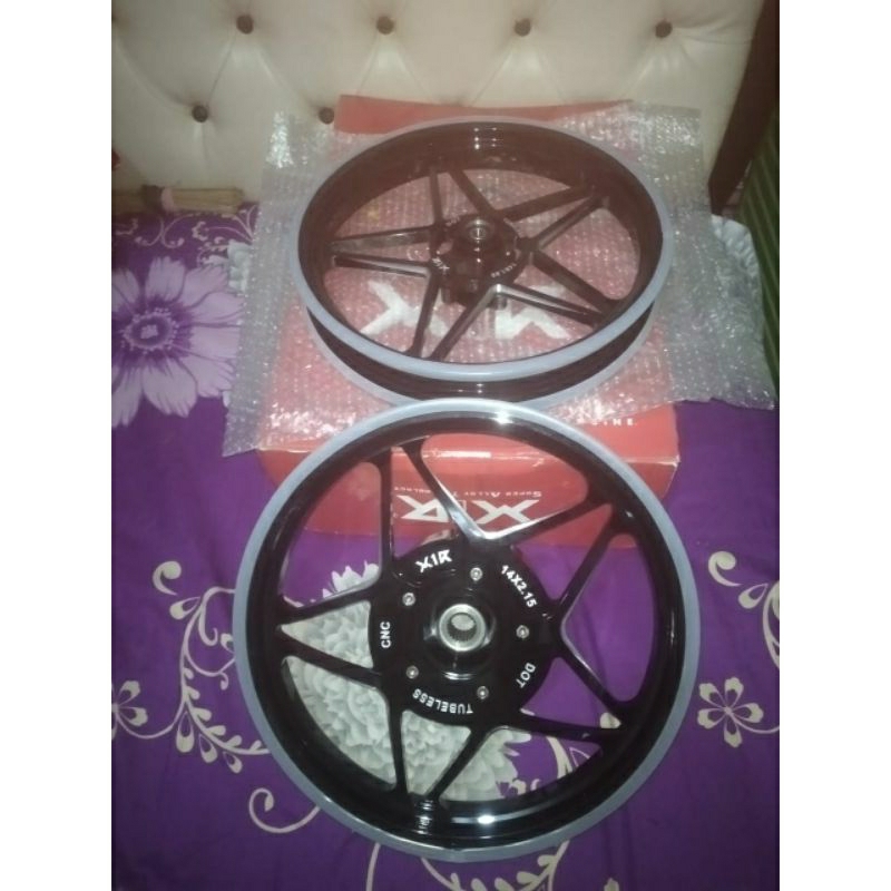Jual VELG X1R MODEL BINTANG FOR VARIO 125/150 HITAM MADE IN VIETNAM ...