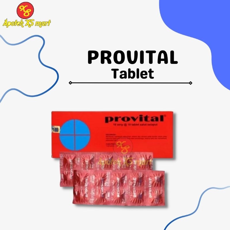 Jual PROVITAL TABLET - MEMENUHI KEBUTUHAN VITAMIN & MINERAL TUBUH ...