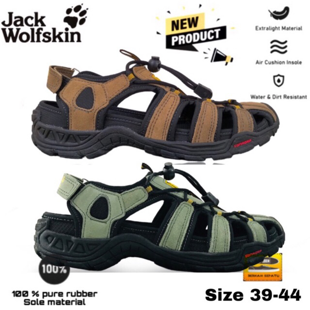Jual Sendal Gunung Sandal Hiking Outdoor Jack Wolfskin Pria Wanita Sepatu Sandal Pria Dan Wanita ...