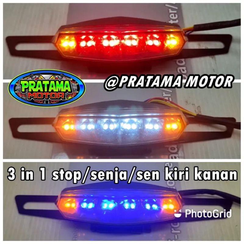 Jual Promo Lampu Stop Led Plus Sen 3 in 1 Mini RXK RX King RXZ KLX ...