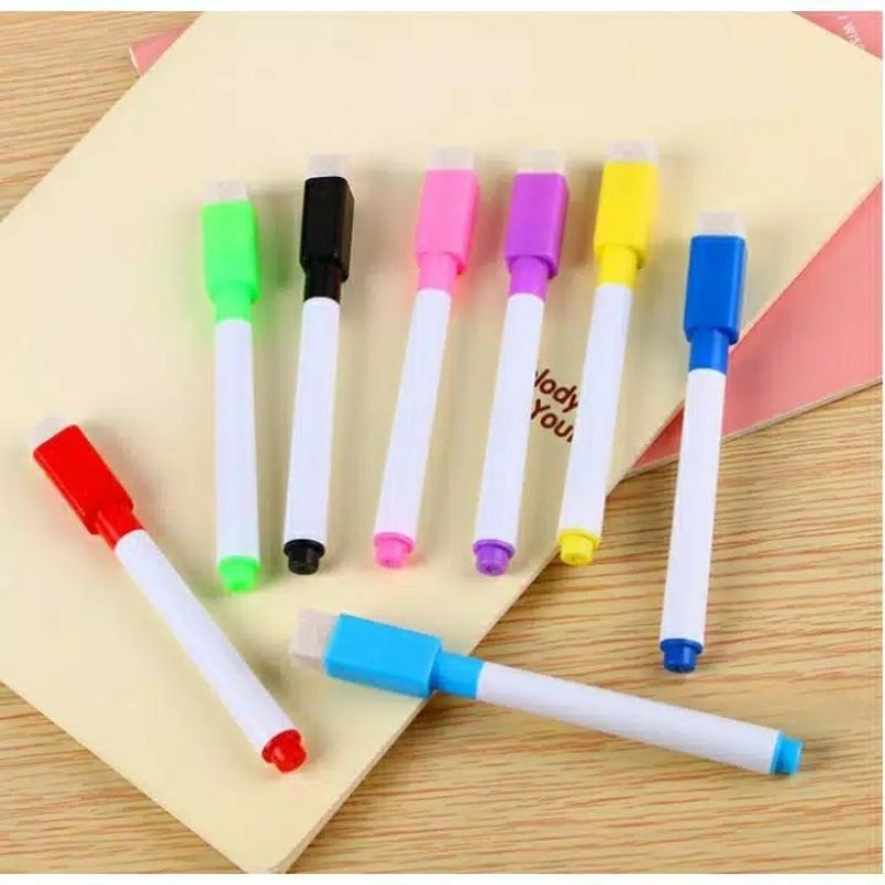 Jual spidol wipe and clean / spidol whiteboard /spidol tulis dan hapus ...