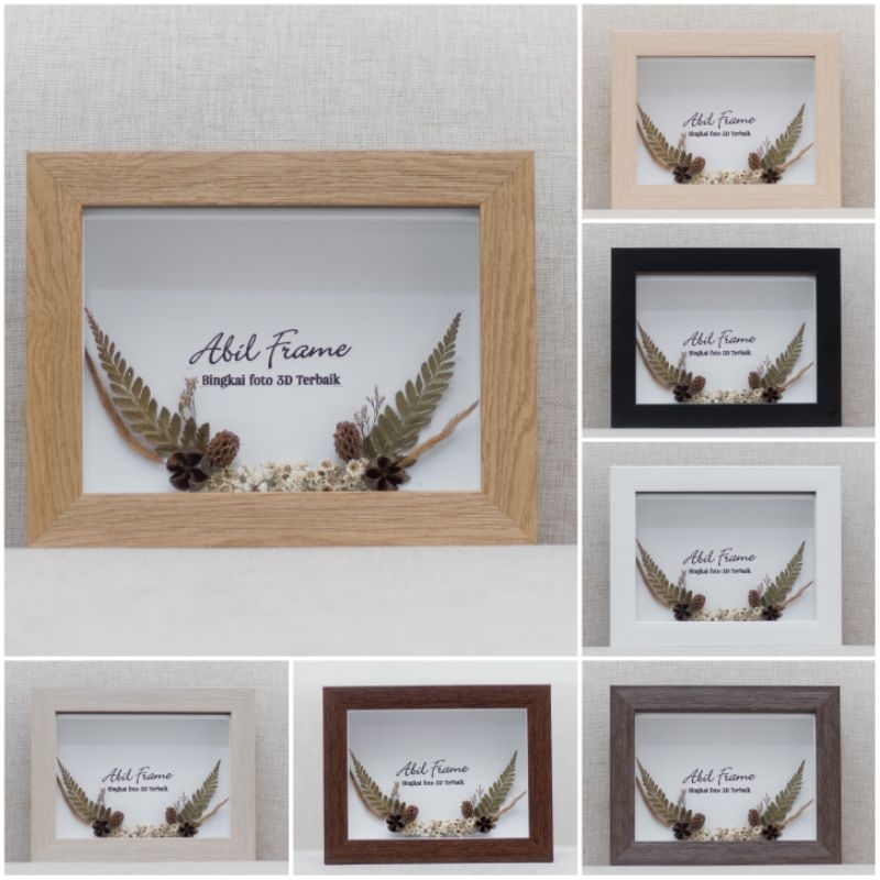 Jual bingkai 3D rustic series (10x15) | Shopee Indonesia