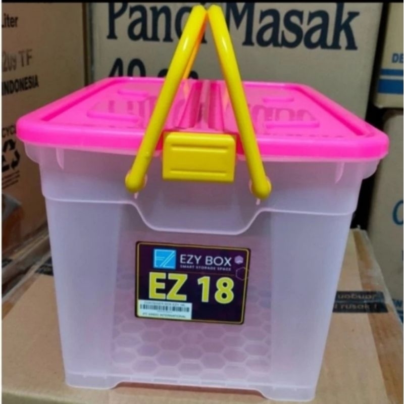 Jual BOX KONTAINER 18 LITER EZY / BOX PARCEL | Shopee Indonesia