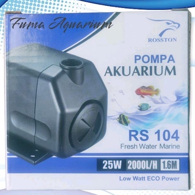 Jual ROSSTON RS 104 Pompa Celup Filter kolam Aquarium Hidroponik Low ...