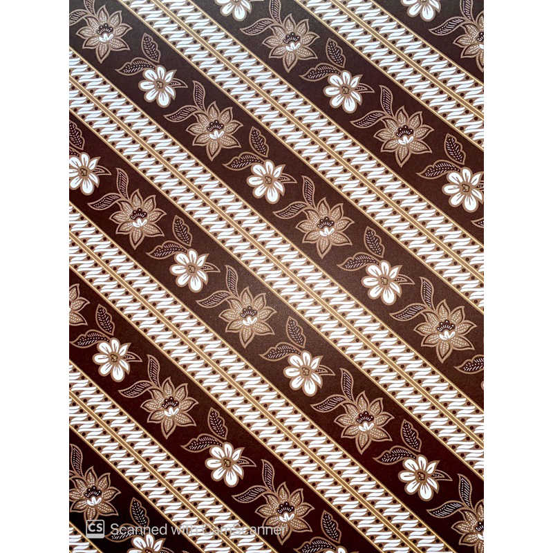 Jual KERTAS KADO SANSAN WAWA MOTIF BATIK BATIK BUNGA BATIK | Shopee ...