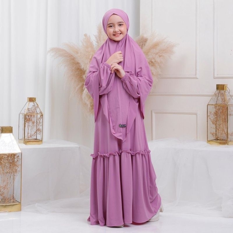 Jual Gamis Anak Perempuan 1 Sampai 11 Tahun/Yumna Set by Luthfia Kida ...