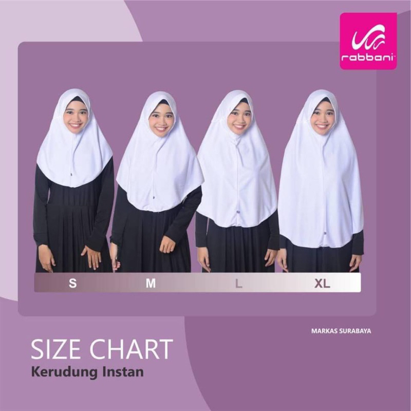 Jual Jilbab rabbani innova | Kerudung sekolah Rabbani | Shopee Indonesia