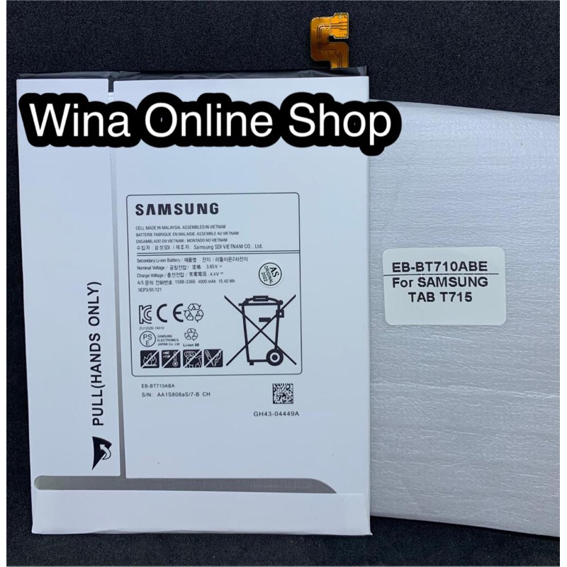 Jual Baterai Sam T715 / T719 Tab S2 8inch original | Shopee Indonesia