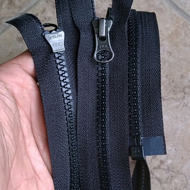 Jual Resleting Jaket no 5 YKK & Korea Gigi Jagung Vislon 40 s/d 90 cm | Shopee Indonesia